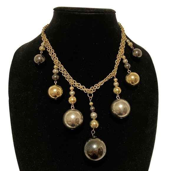 Jewelry | Necklace With Dangling Balls | Poshmark